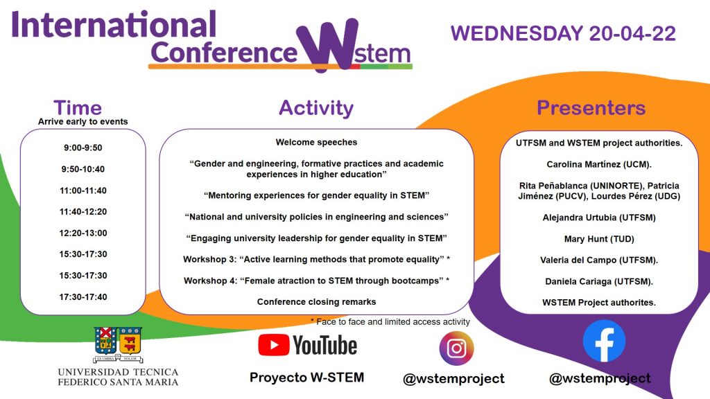 W Stem International Conference Chile W Stem Project