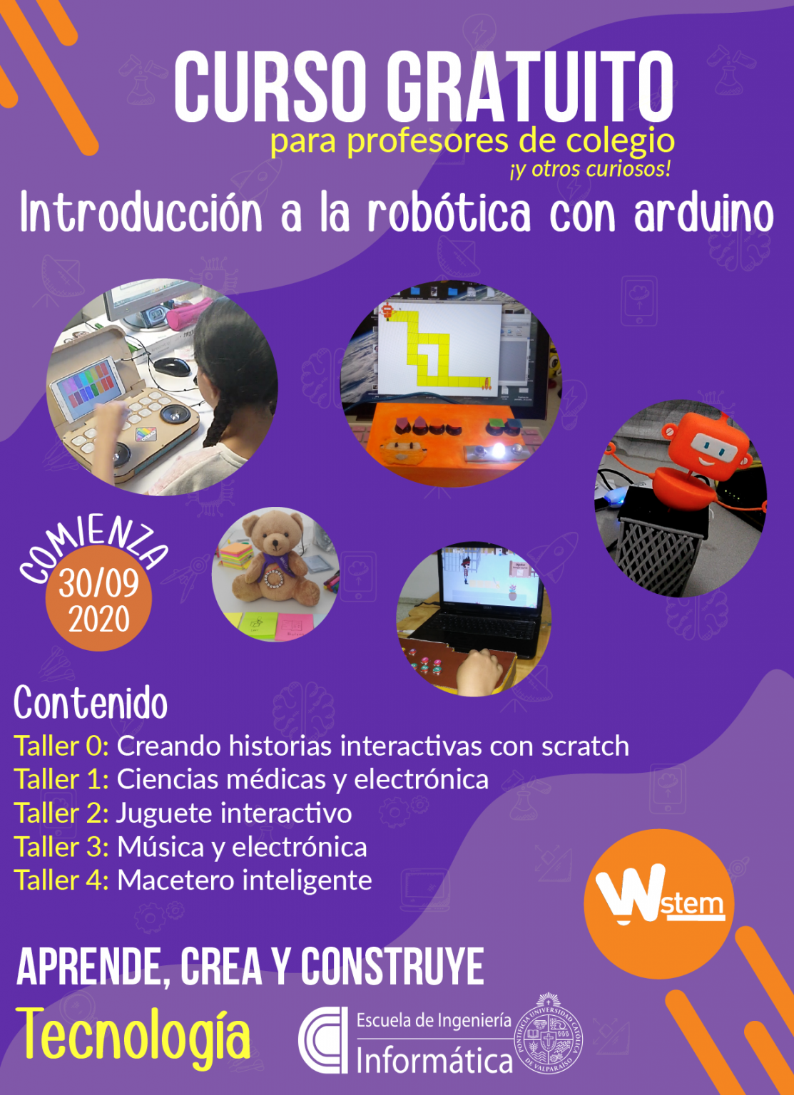 Course: Introduction to robotics with arduino – W-STEM Project
